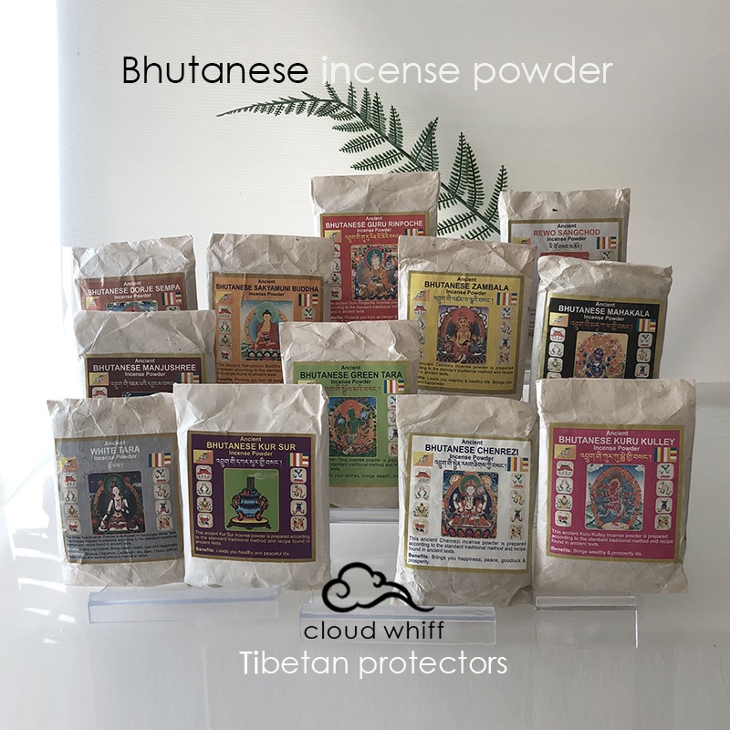 【云】Bhutan Tibetan Incense Powder 护法神藏香粉 I Buddha, Guru Rinpoche ...