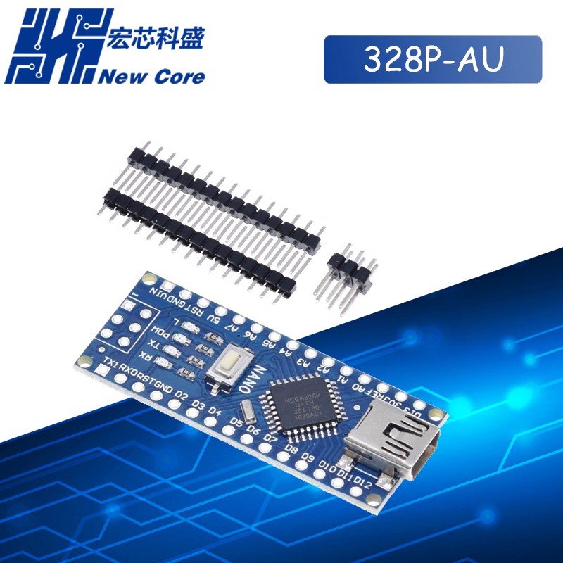 Atmega328 MINI USB NANO V3.0 ATmega328P CH340G 5V Microcontroller 16M for Arduino 328P NANO 3.0 ...
