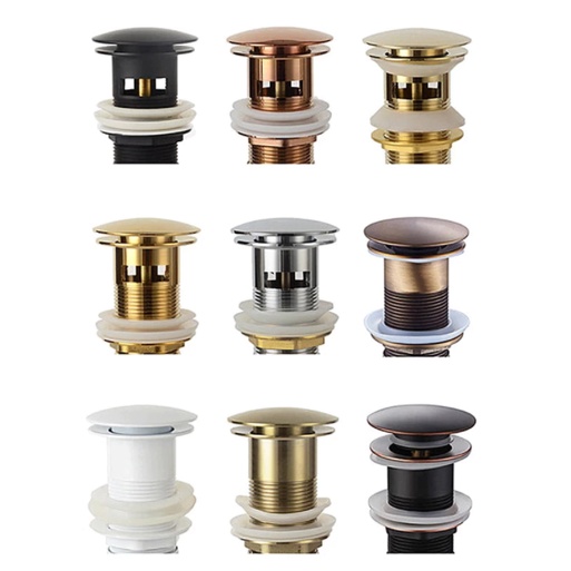 Bathroom Basin Sink Pop Up Drain Waste Stopper Bathroom Faucet ...