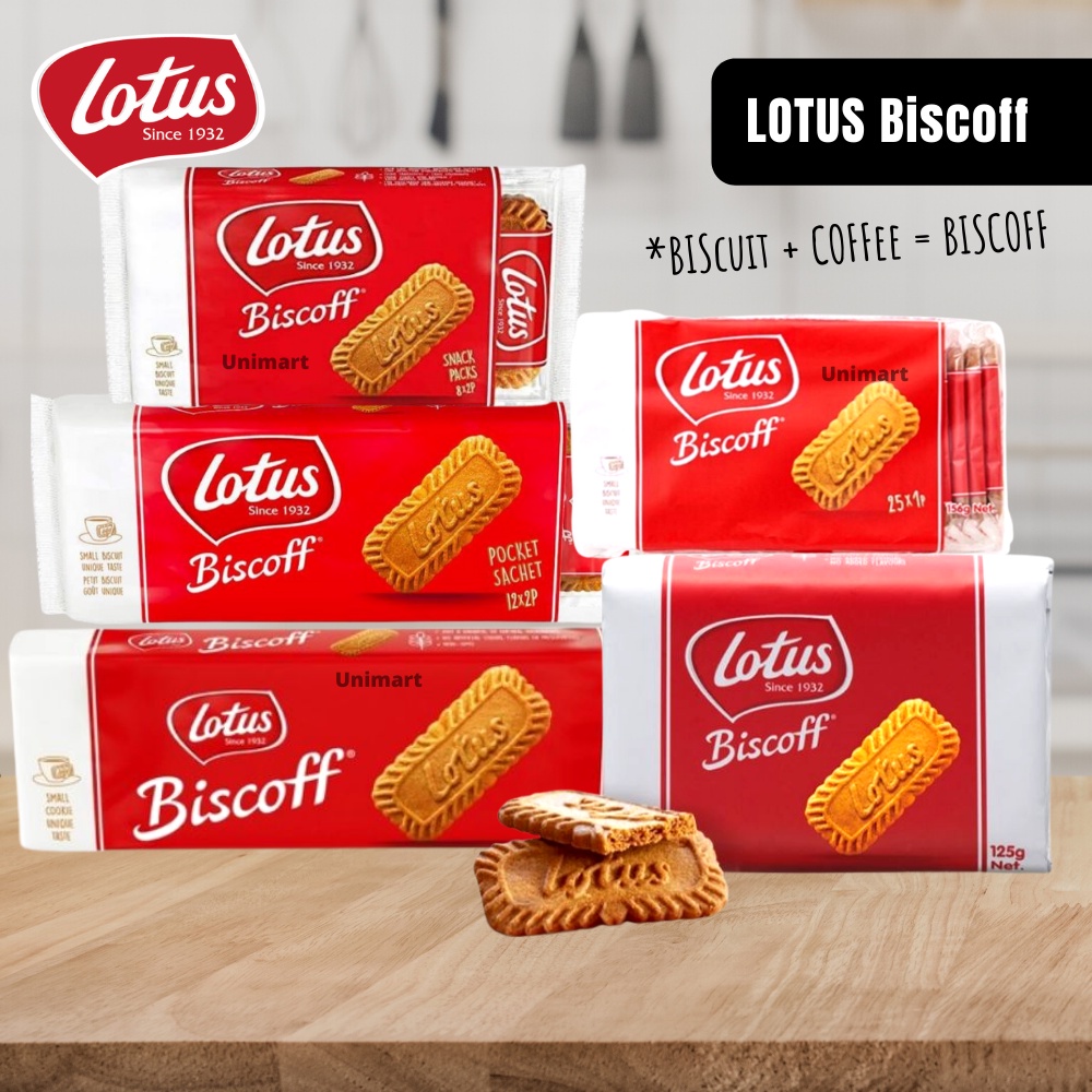 LOTUS Biscoff Biscuit Coffee Crunchy No Artificial Flavors Biskut Kopi ...