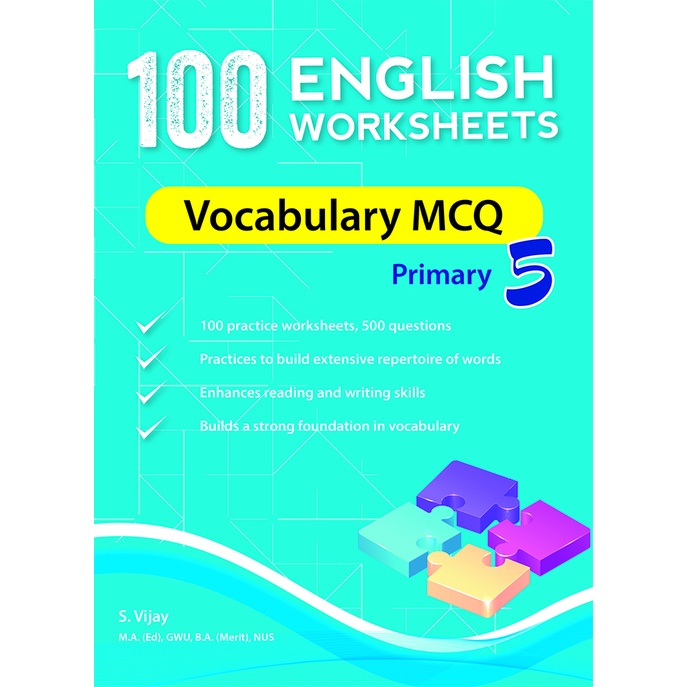 100 English Worksheets Primary 5 – Vocabulary MCQ | latest MOE syllabus ...