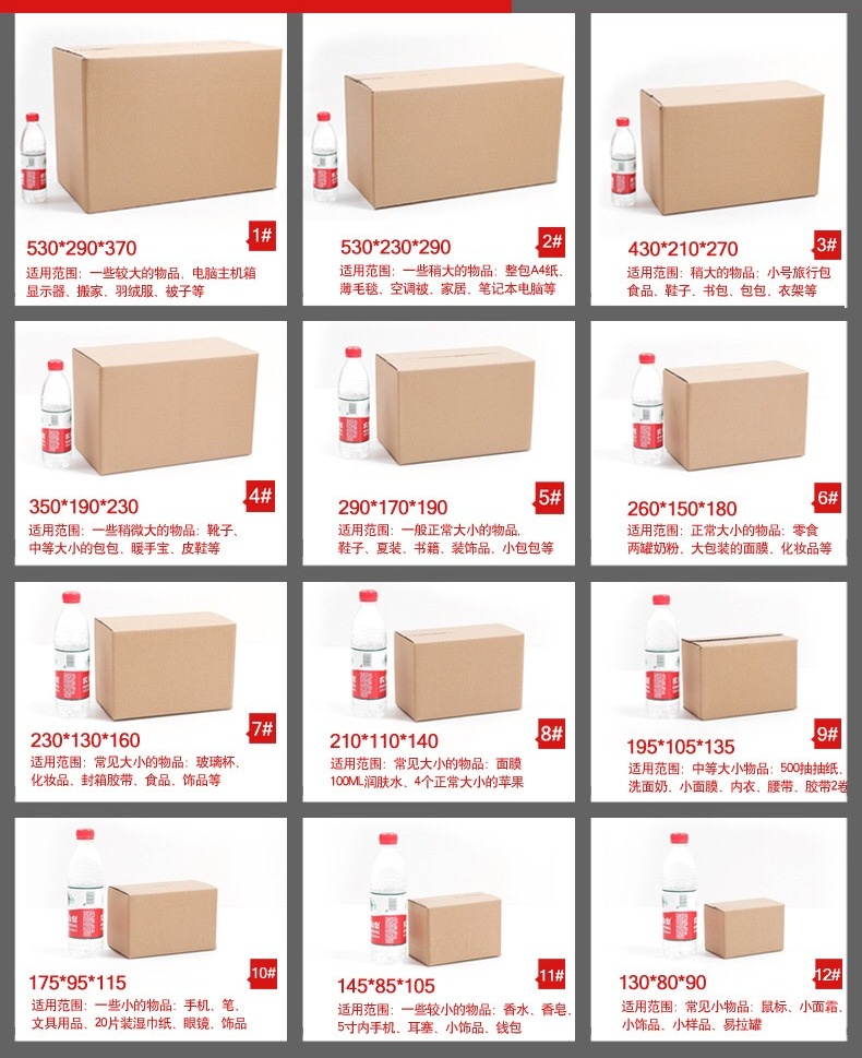 (Limited time offer) E-Commerce Carton Box / New Regular Slotted ...