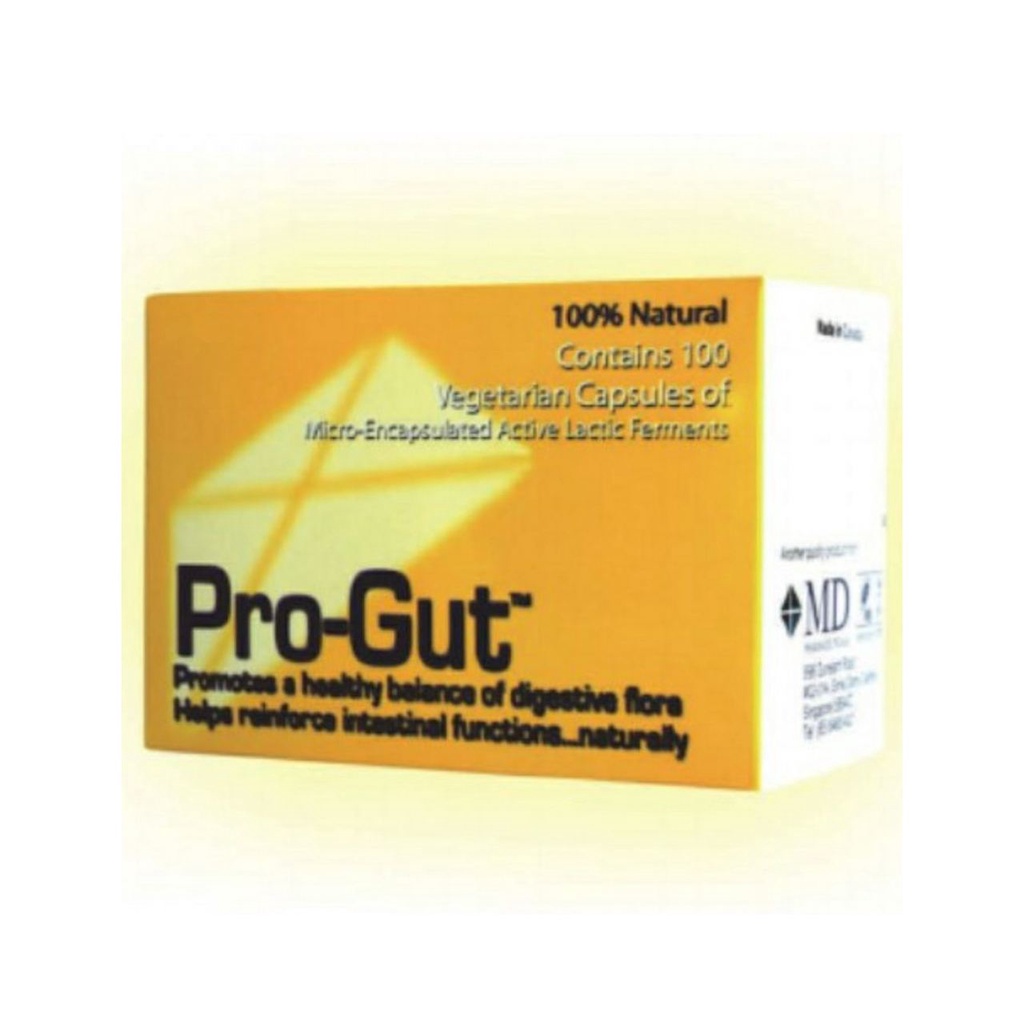 Pro-Gut Probiotic Capsules (100 Tablets) | Shopee Singapore