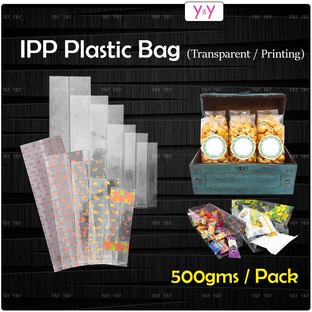 IPP Plastic Bag / Plastic Bag / Cookies Bag / IPP Transparent Plastic ...