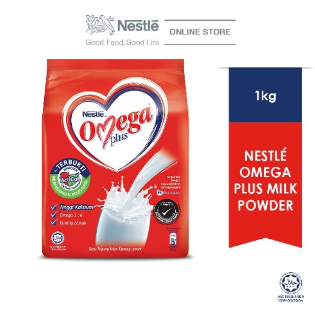 Nestle Omega Plus Milk Powder (1kg) | Shopee Singapore