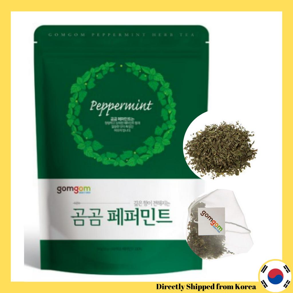 [GOMGOM] Peppermint Tea 150g (1.5g x 100 Teabags) | Shopee Singapore