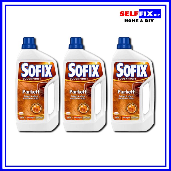 Sofix 3-in-1 Floor Cleaner 1L - Parkett (Parquet) [BUNDLE OF 3] | Shopee Singapore