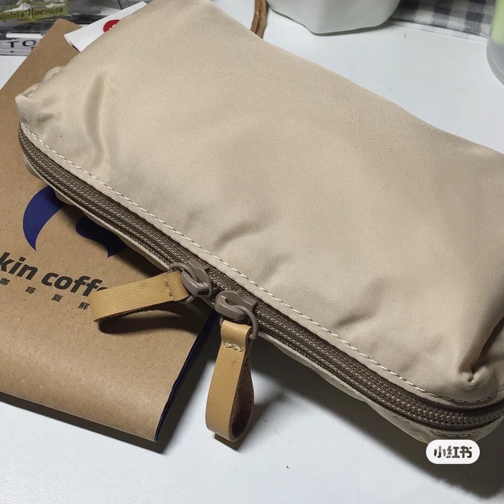 Pure color large capacity pen bag cold contracted wind penci ...