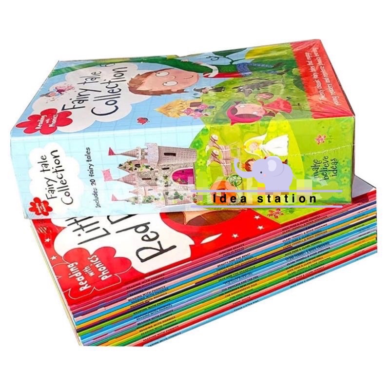 [SG STOCKS] Reading with Phonics -Classic Fairy Tale Fairytale Children English Picture Story ...