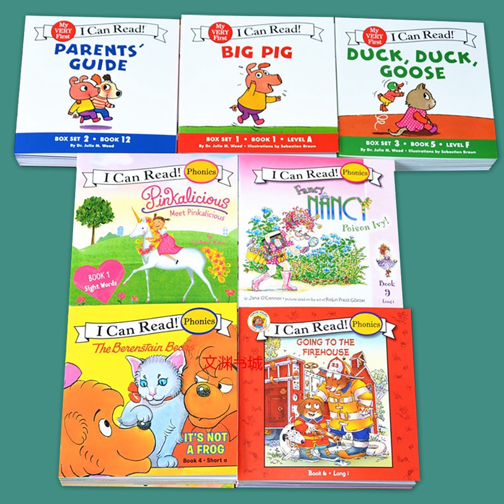 12books/set I Can Read Phonics My Very First Picture Book children Book ...