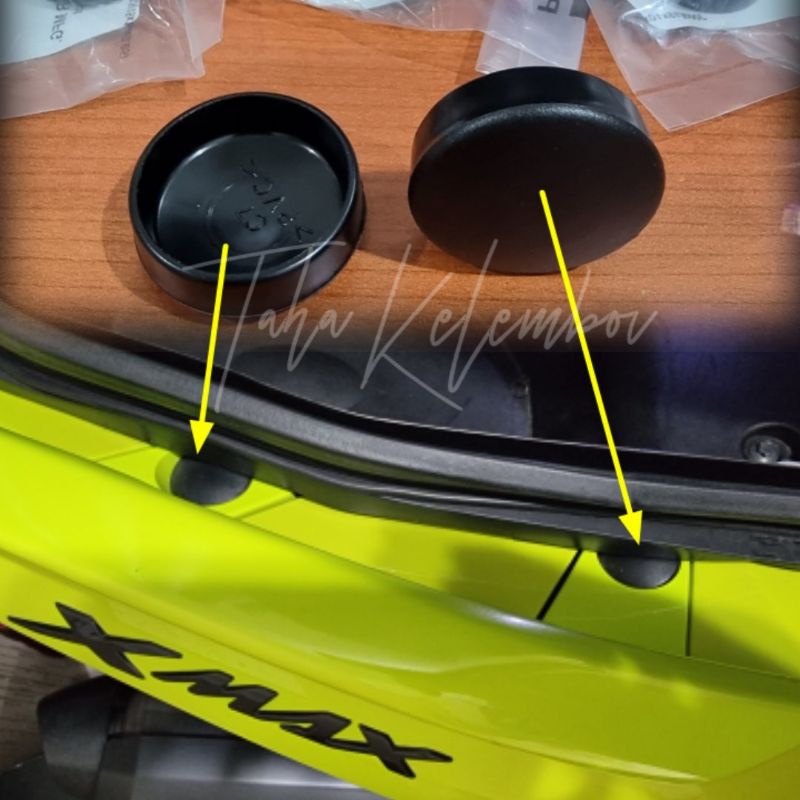 XMAX BOLT CAP (1pcs) GETAH COVER SPOILER | Shopee Singapore