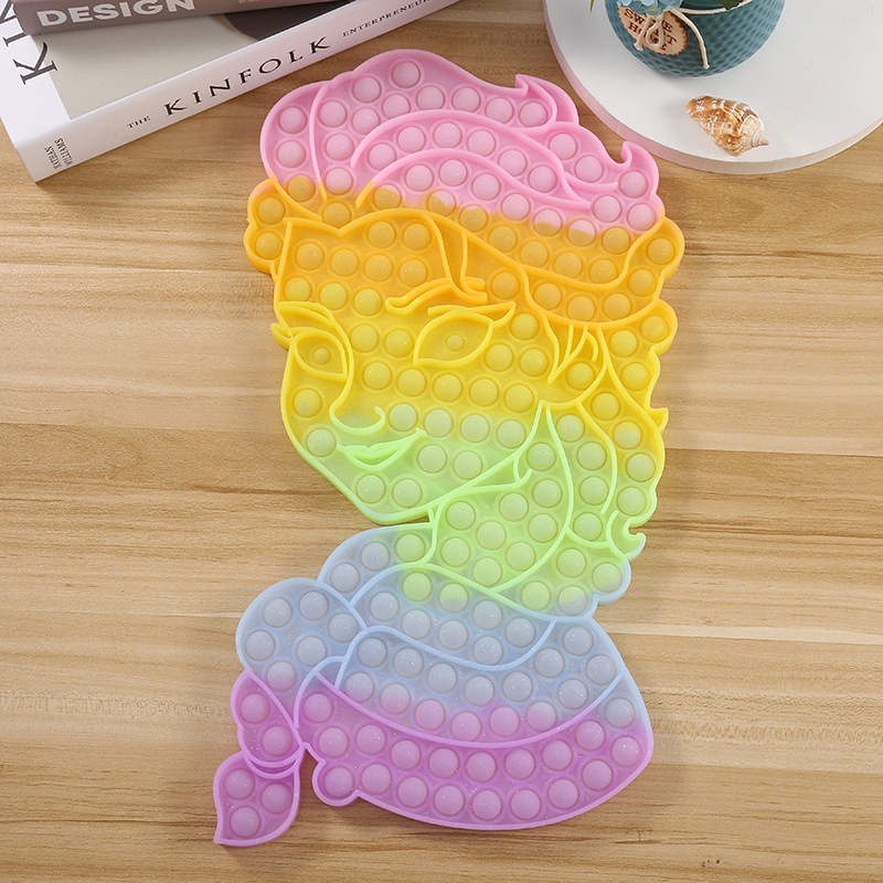 Disney【Frozen Anna Elsa Push Pop It Bubble Fidget Sensory Toys】Autism ...