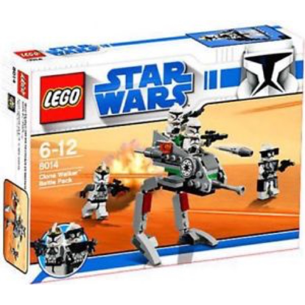 [Creased box] LEGO 8014 Star Wars The Clone Wars Clone Walker Battle ...