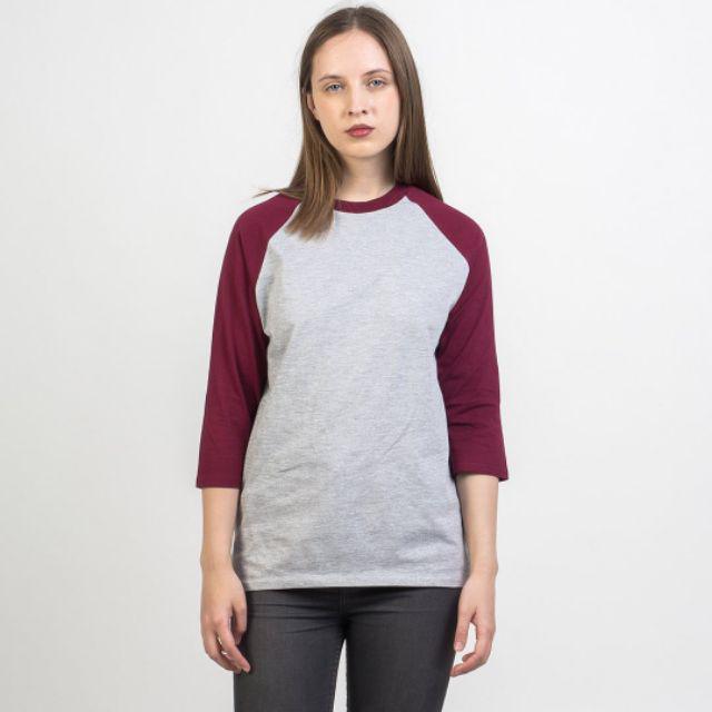 Raglan polos New State Apparel Premium Cotton | Shopee Singapore