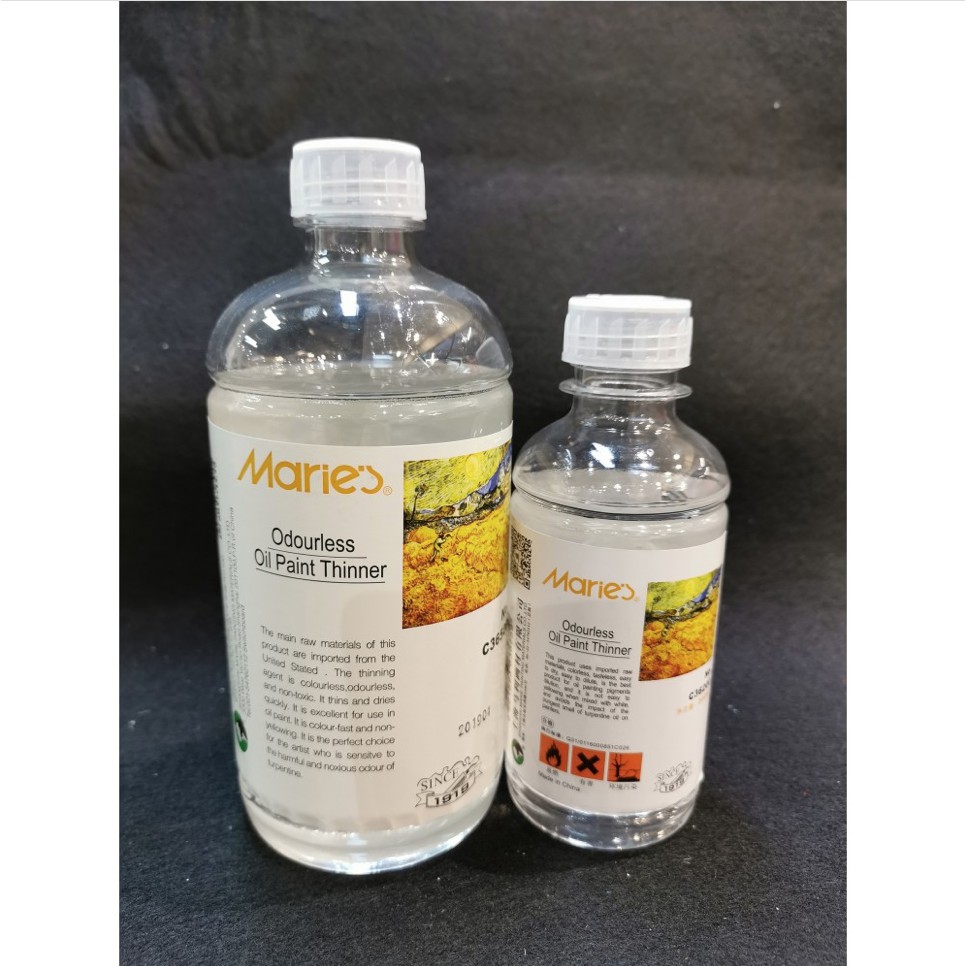 Marie's Odourless Thinner - For Oil Paint | Shopee Singapore
