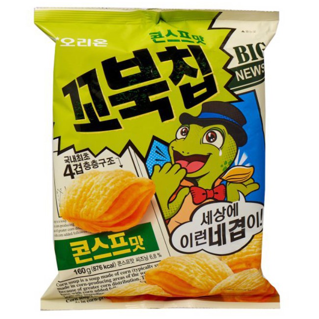 Orion - Turtle Potato Chips Corn Soup , 80 - Lee Mart [Korean] | Shopee ...