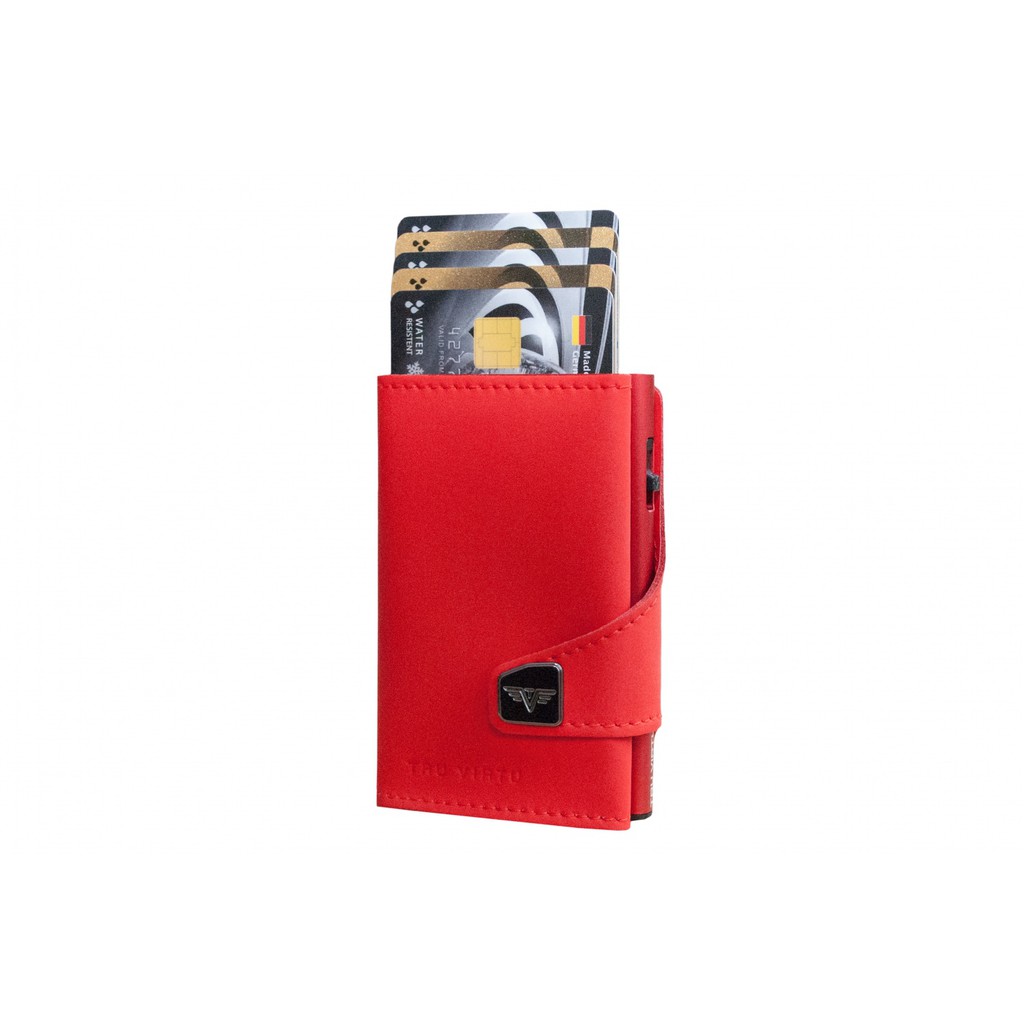 Tru Virtu Click & Slide Wallet - Red Matt / Red (Special Edition ...