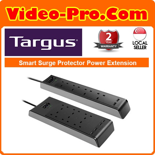 Targus Smart Surge 4 with 2 USB / Smart Surge 6 with 4 USB Smart ...