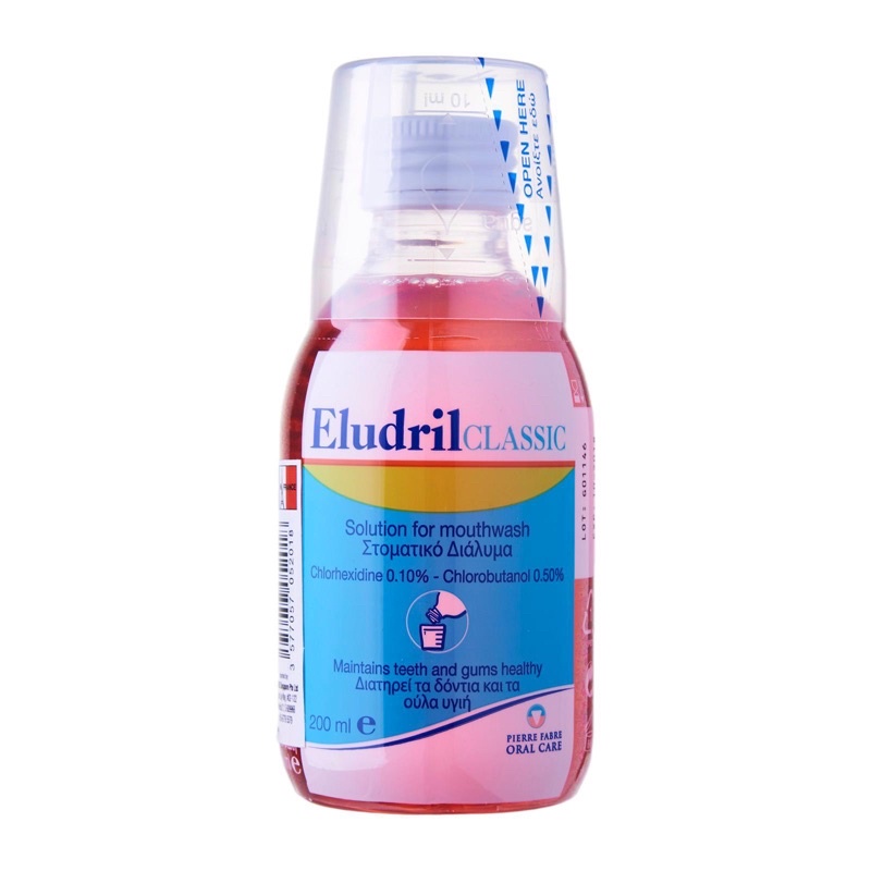 Eludril Classic Mouthwash 200ml | Shopee Singapore