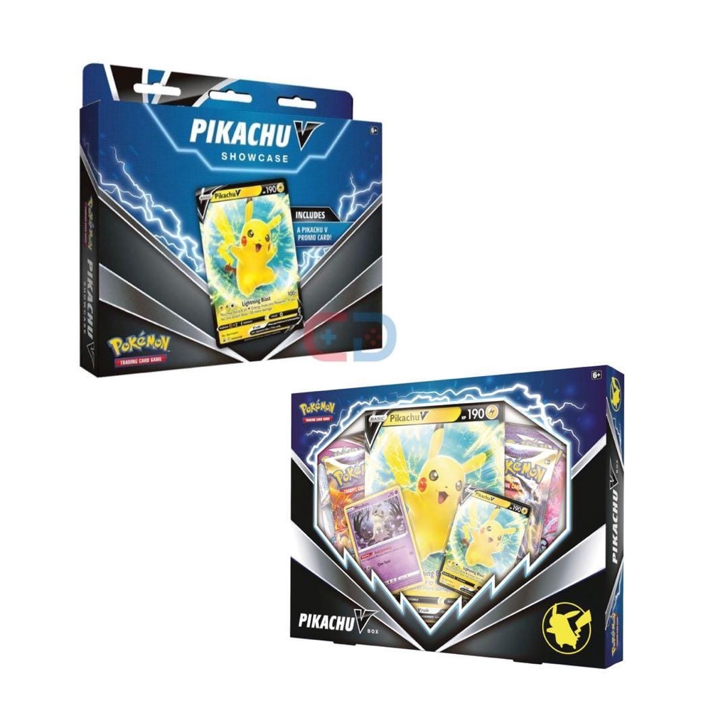Pokemon TCG pikachu V box / Showcase | Shopee Singapore
