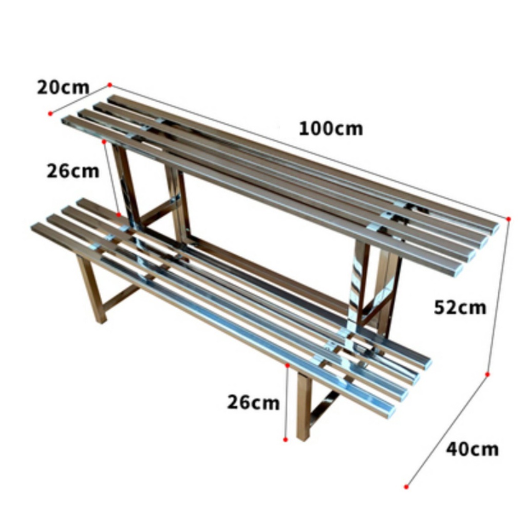 Plant Rack Wooden Plant Stand Stainless Steel Plant Rack Flower Rack ...