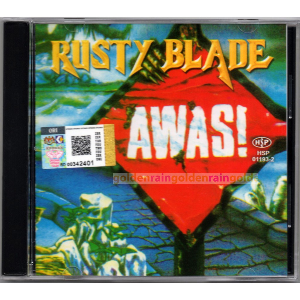 RUSTY BLADE - Awas! 2016 LIFE RECORDS CD (ROCK / HEAVY METAL) | Shopee Singapore