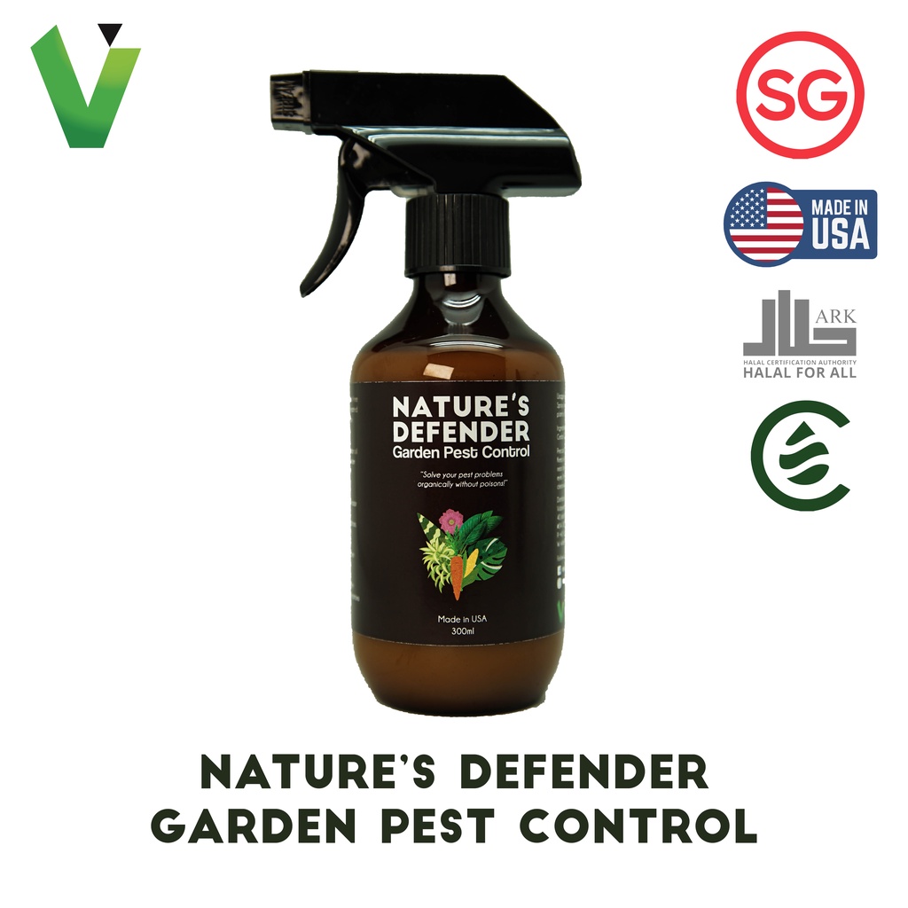Nature's Defender Garden Pest Control Spray | all natural, poison-free ...