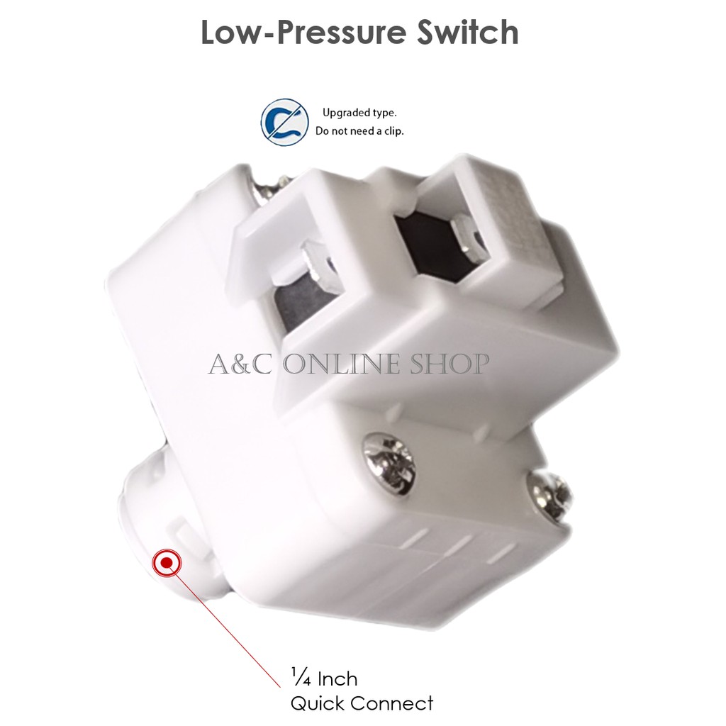 Low Pressure switch for reverse osmosis booster pump protection RODI ...