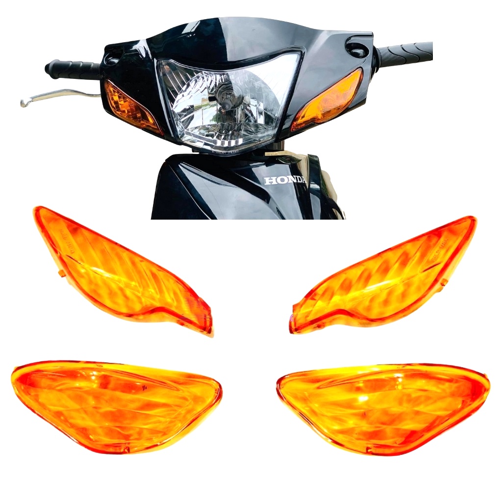 REGULAR TYPE orange turn signals for Wave Alpha 2006 - 2016. Wave Alpha ...