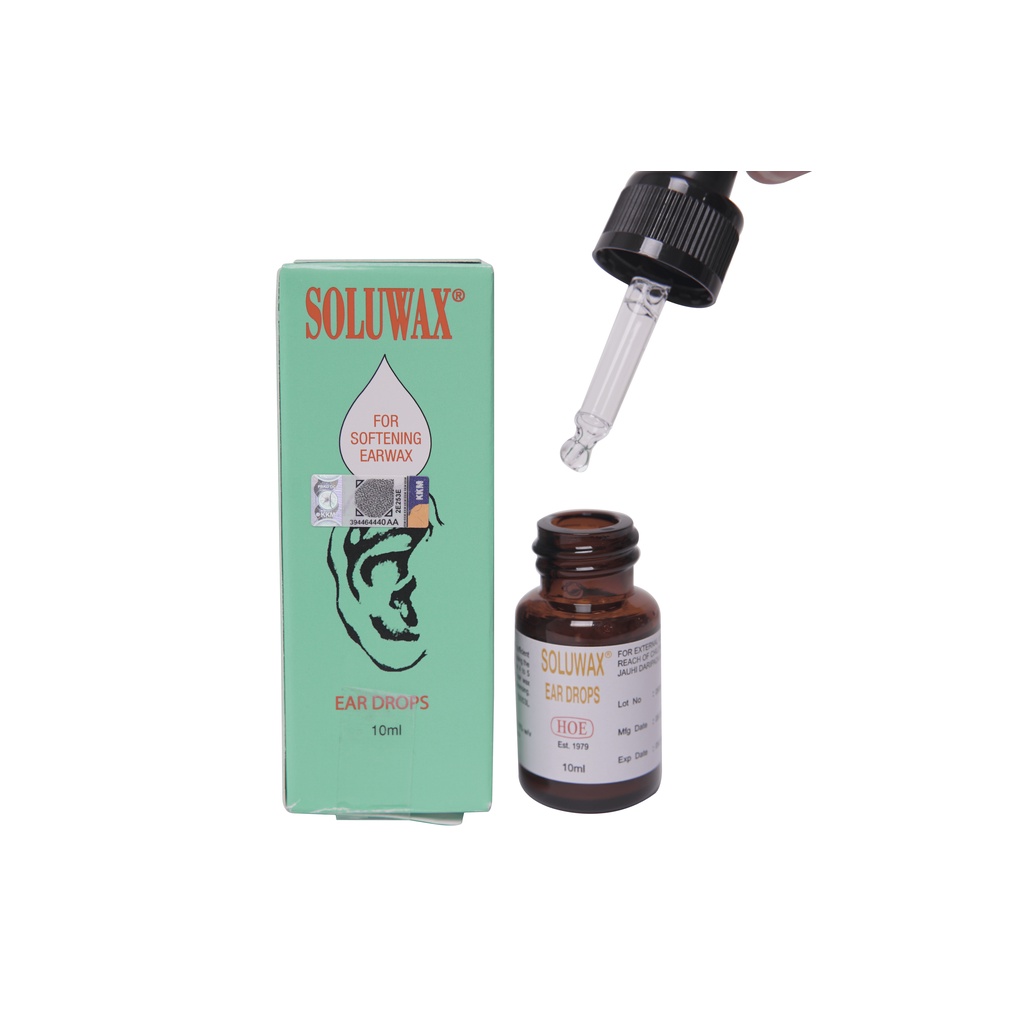 Soluwax Ear Drops 10ML | Shopee Singapore