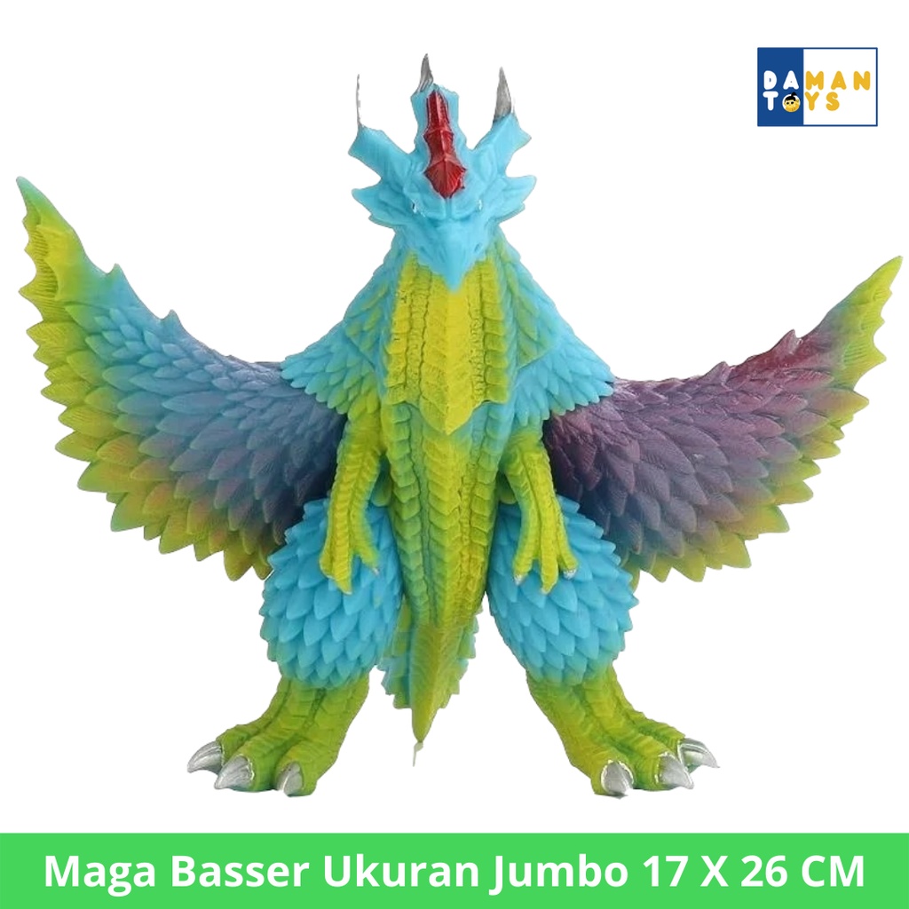 Maga Basser Jumbo Action Figure Godzilla Monster Ultraman Kaiju, Toy ...