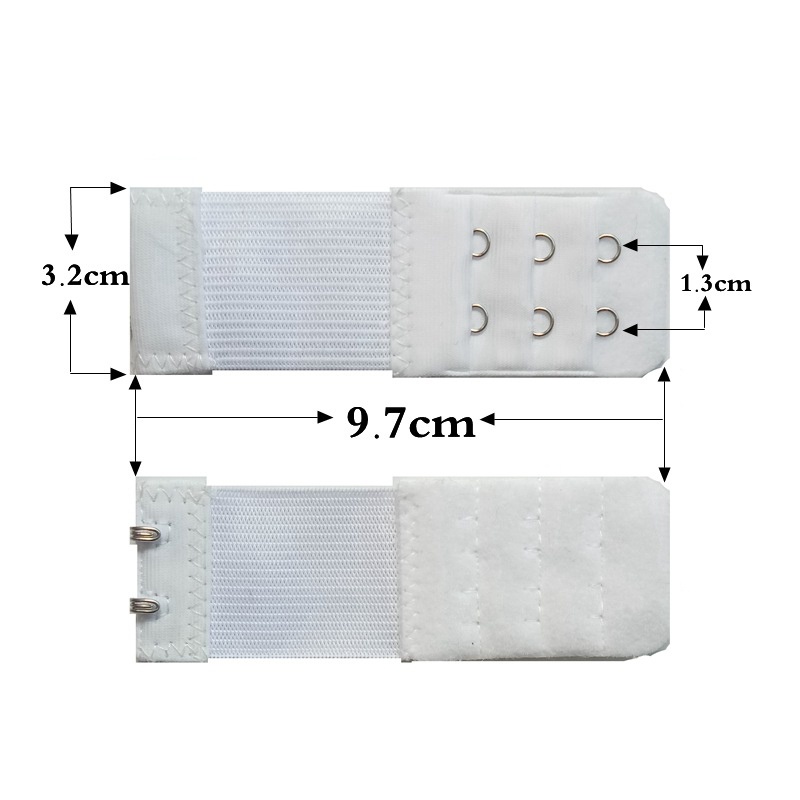 [ Wholesale Prices ] 3 Rows 2/3/4 Buckles Ladies Bra Strap Extender ...