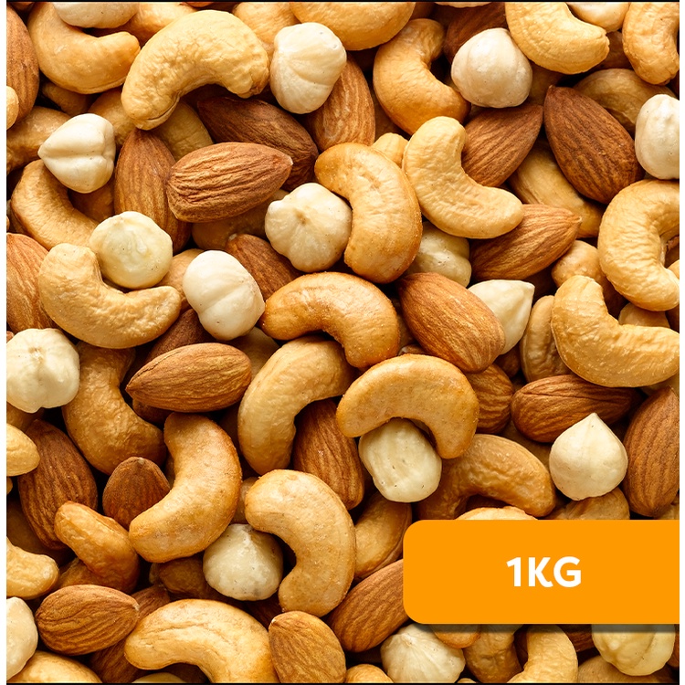 Camel Nuts Fancy Mixed Nuts 1kg – Healthy, Roasted & Crunchy Halal ...