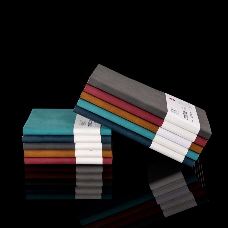 Notebook A5 A6 notepad simple diary business leather notebook ...