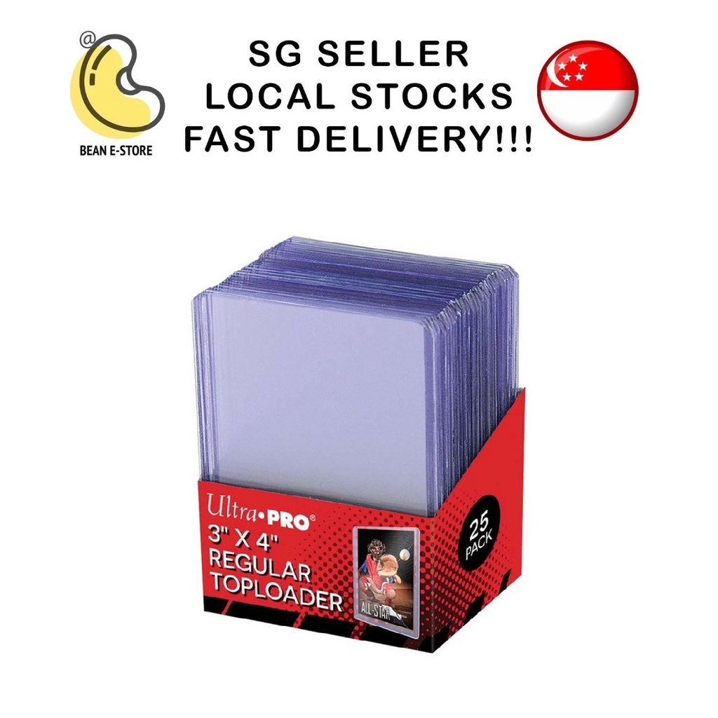 👍CHEAPEST!!!👍 Ultra Pro 3"x4" TopLoader 25ct Top Loader Factory Sealed Card Protector Trading ...