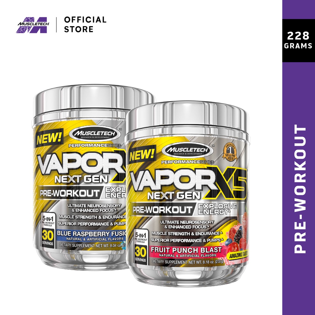MuscleTech VaporX5™ Next Gen (228g) | Shopee Singapore