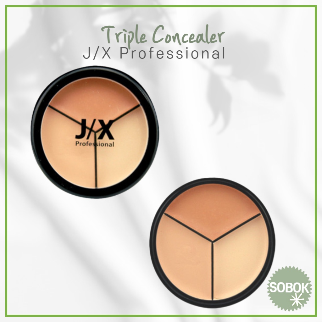 [J/X] Triple Concealer 15g (5g*3) / Korean makeup Artist PONY j x | Shopee Singapore