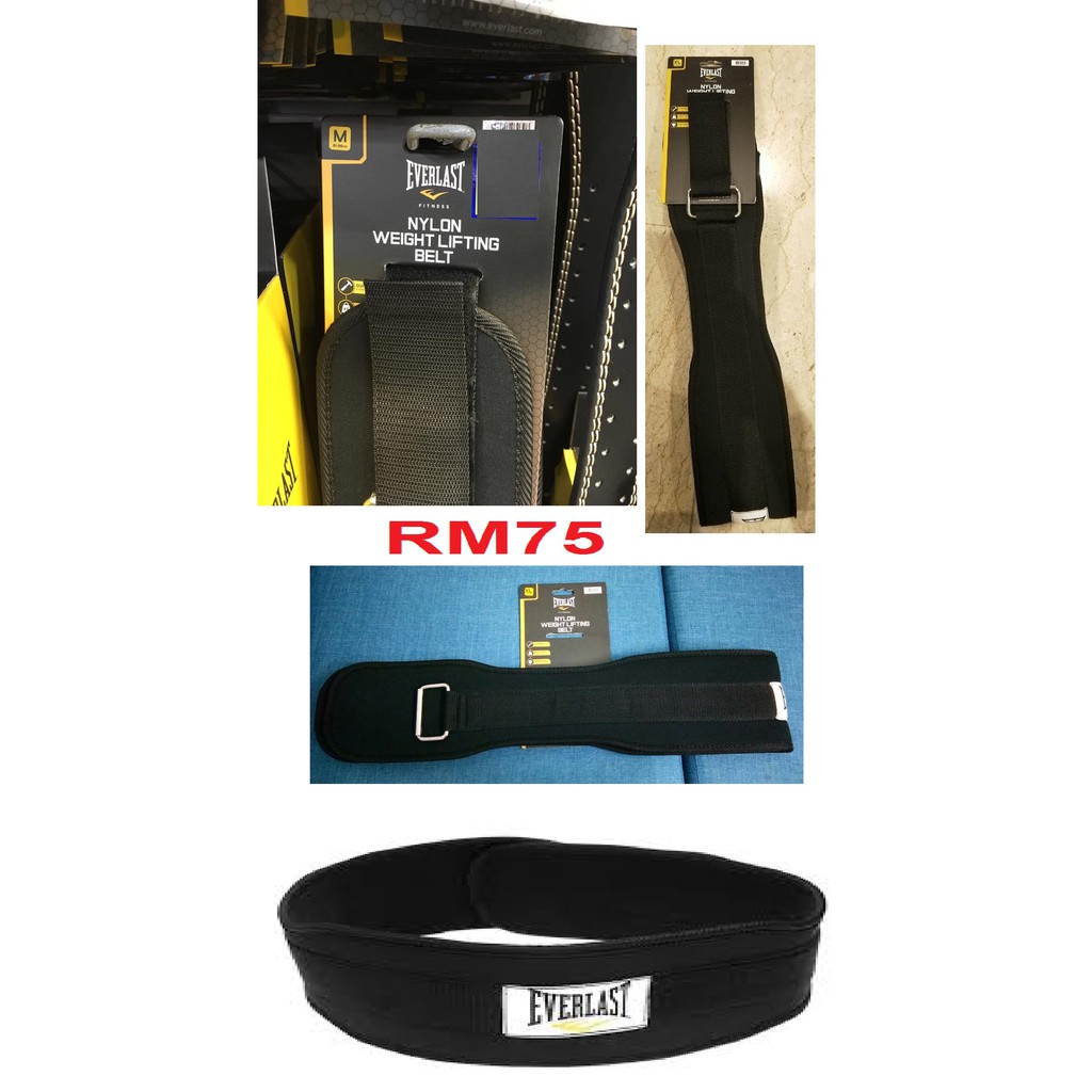 Everlast Weight Lifting Belt ( Belt Tali Pinggang Fitness Gym) RM75 (SD ...