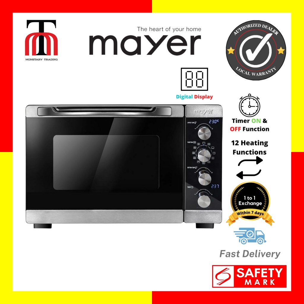 MAYER 40L SMART ELECTRIC OVEN (MMO40D) | Shopee Singapore