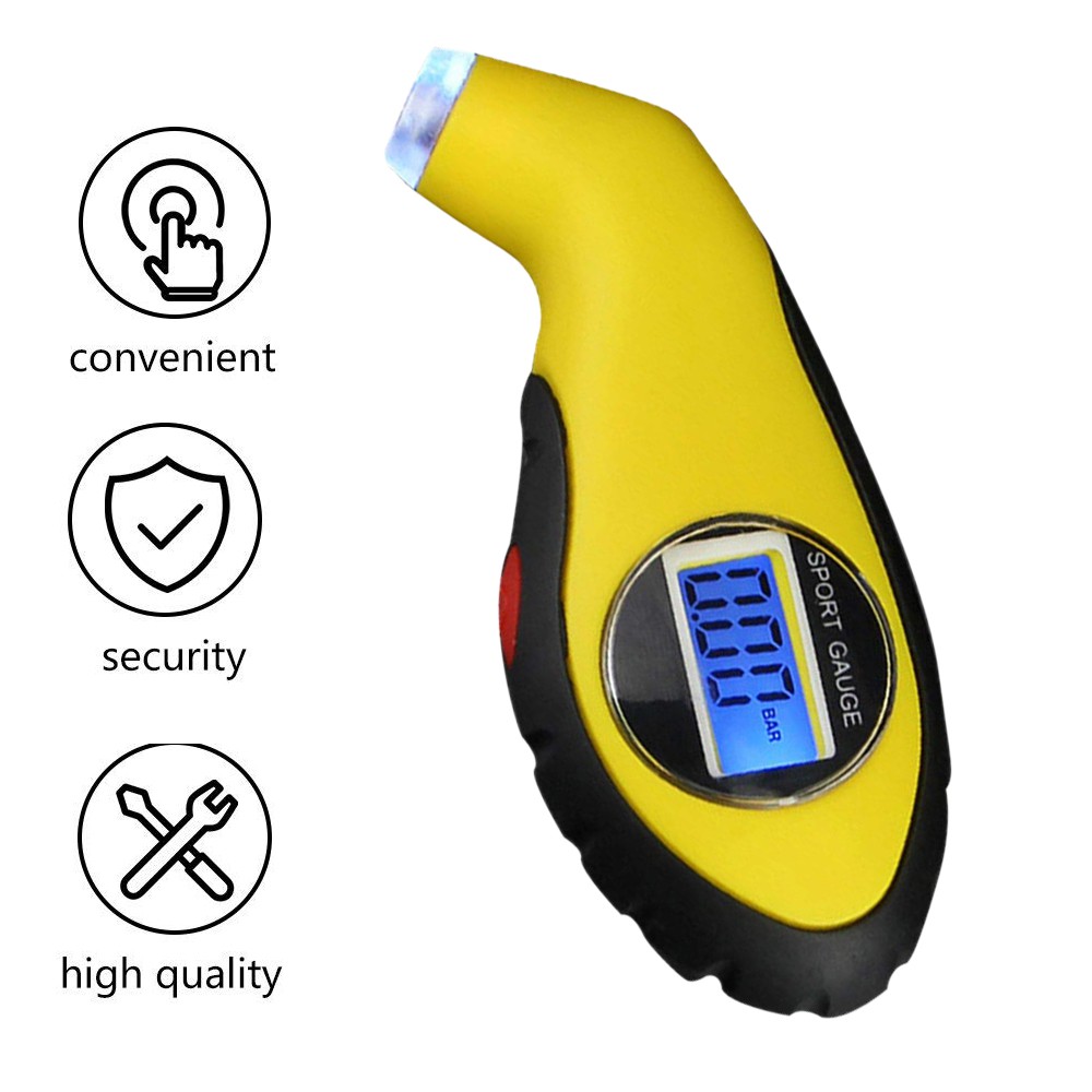SG Seller/Tyre Air Pressure Gauge Meter Electronic Digital LCD Car Tire ...