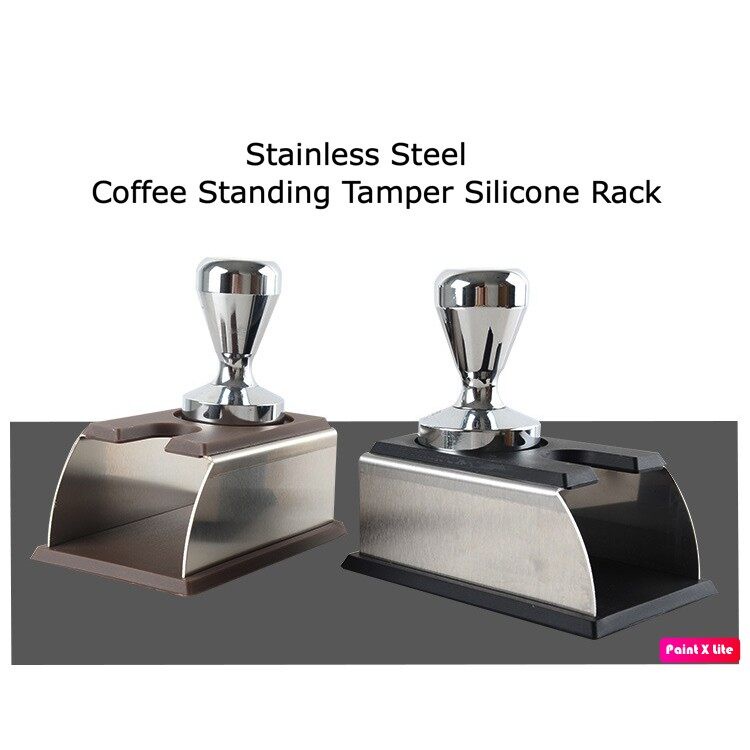 Coffee Standing Tamper Silicone Rack Tamping Mat Tampering Tamper ...