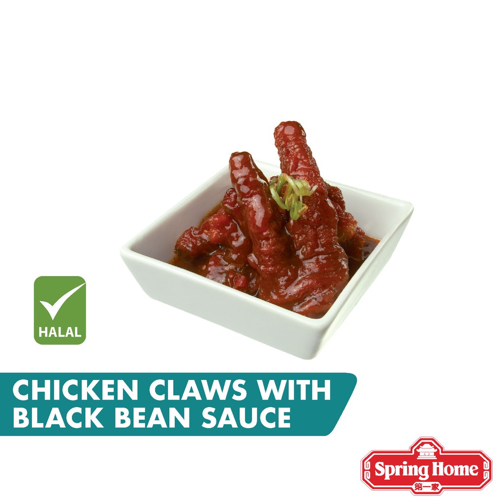 Spring Home HK Style Chicken Claws with Black Bean Sauce (3kg) | Shopee ...