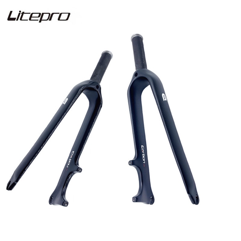 Litepro Folding Bicycle 20 Inch Carbon Fiber Front Fork 406 451 ...