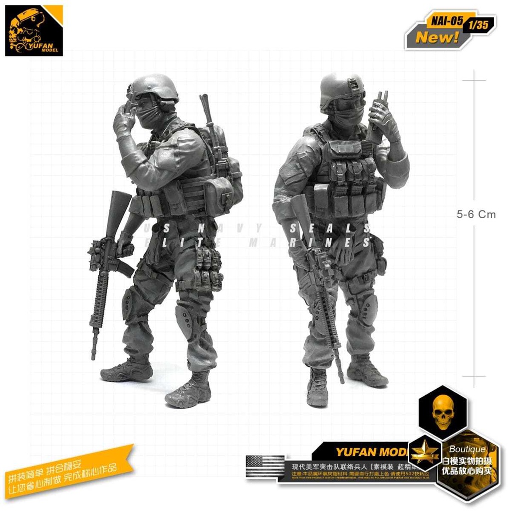 Soldier 1/35 Modern Us Army Commando Resin Model NAI-05 | Shopee Singapore