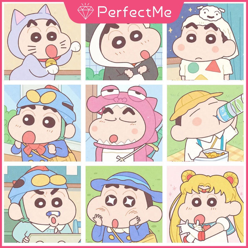 Ready Stock Diamond Painting 5D DIY Crayon Shin-chan Cartoon Canvas ...
