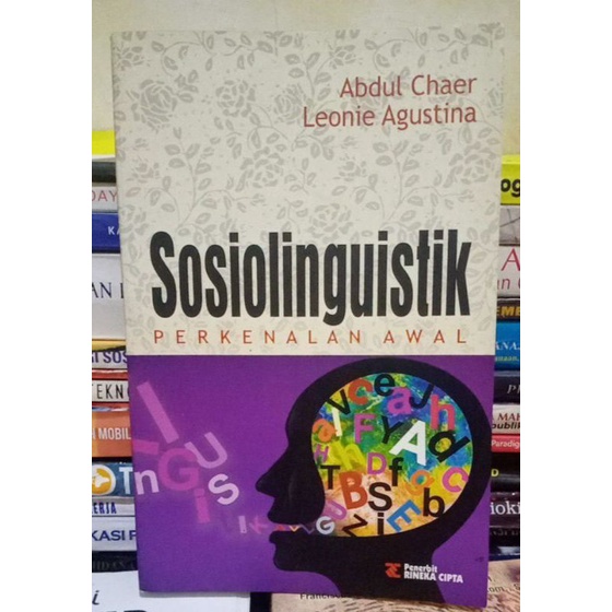 Early Introduction to Sociolinguistics By Abdul Chaer | Shopee Singapore