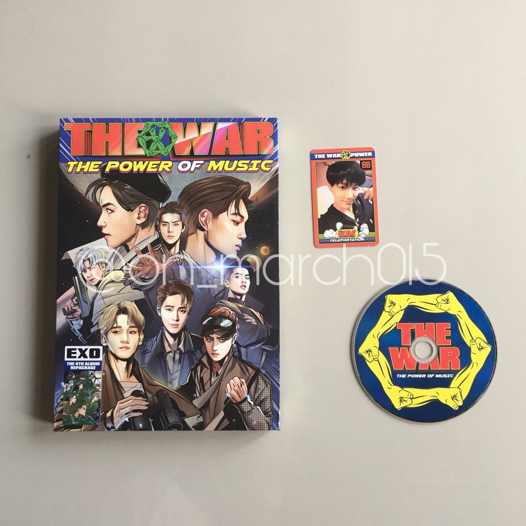 Album Exo Repackage; Power Pc Kai | Shopee Singapore