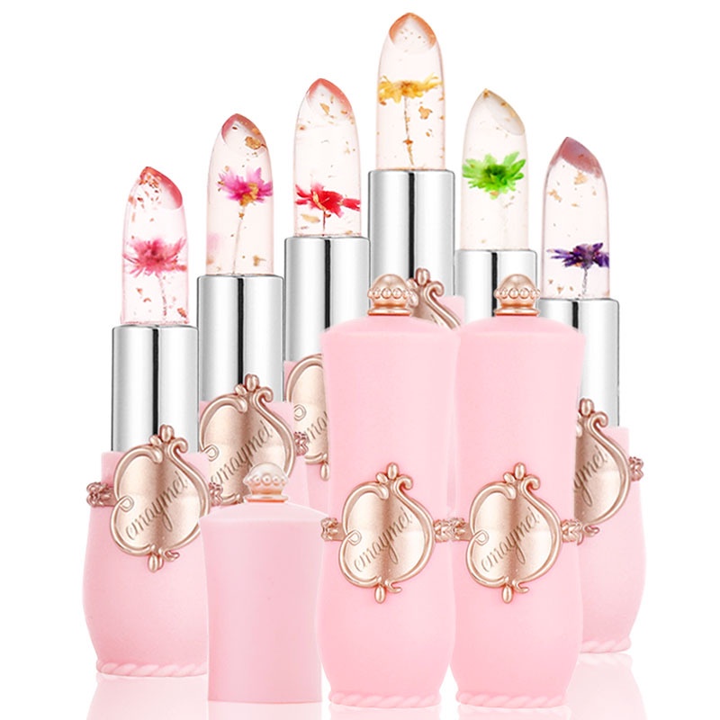 Lipstick lipstick with long -term transparent flower at temperature ...