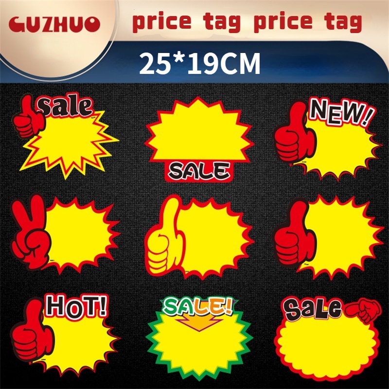 10pc/pack Price tag promotion tag price tag for supermarket fruit shop ...