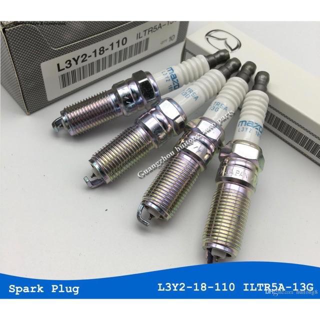 MAZDA IRIDIUM SPARK PLUGS L3Y2-18-110 (NGK ILTR5A-13G) | Shopee Singapore
